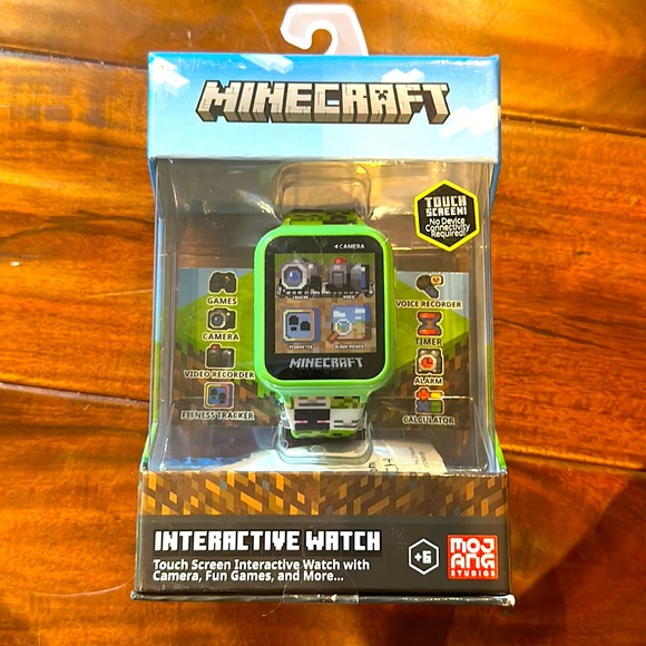 accutime | Wearables | Accutime Kids Microsoft Minecraft Green ...